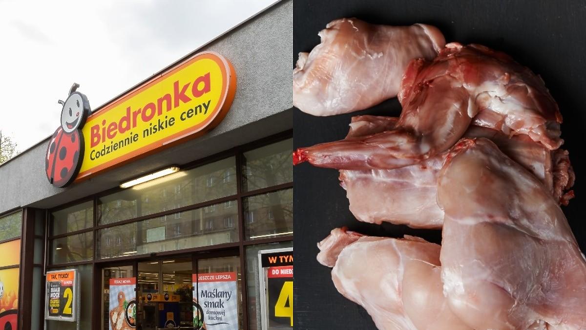 Tusza z królika tylko za 19,90 zł/kg tylko do soboty, a parówki nawet za 1 zł. Biedronka znów ...